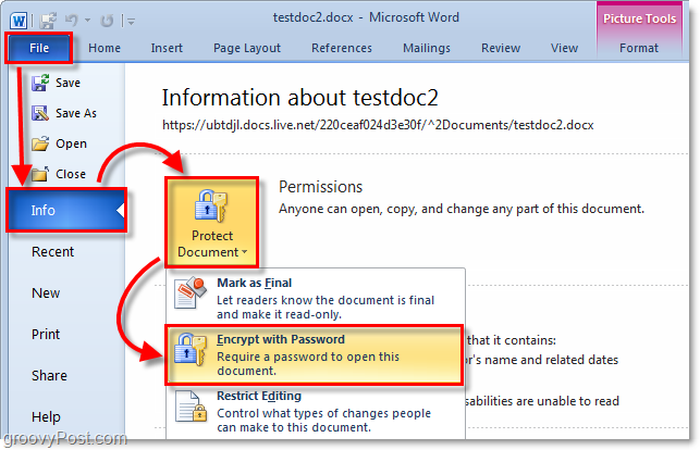 How To Password protect Documents In Microsoft Word
